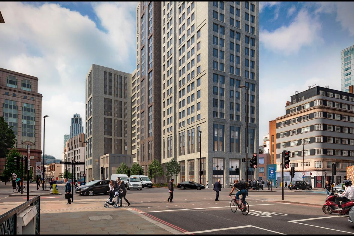 PLB gets go-ahead for tweaked Aldgate student tower | News | Building ...